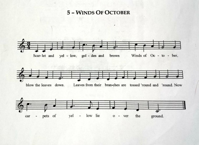 The Winds of October Song ⋆ Art of Homeschooling