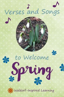 Verses and Songs to Welcome Spring ⋆ Art of Homeschooling
